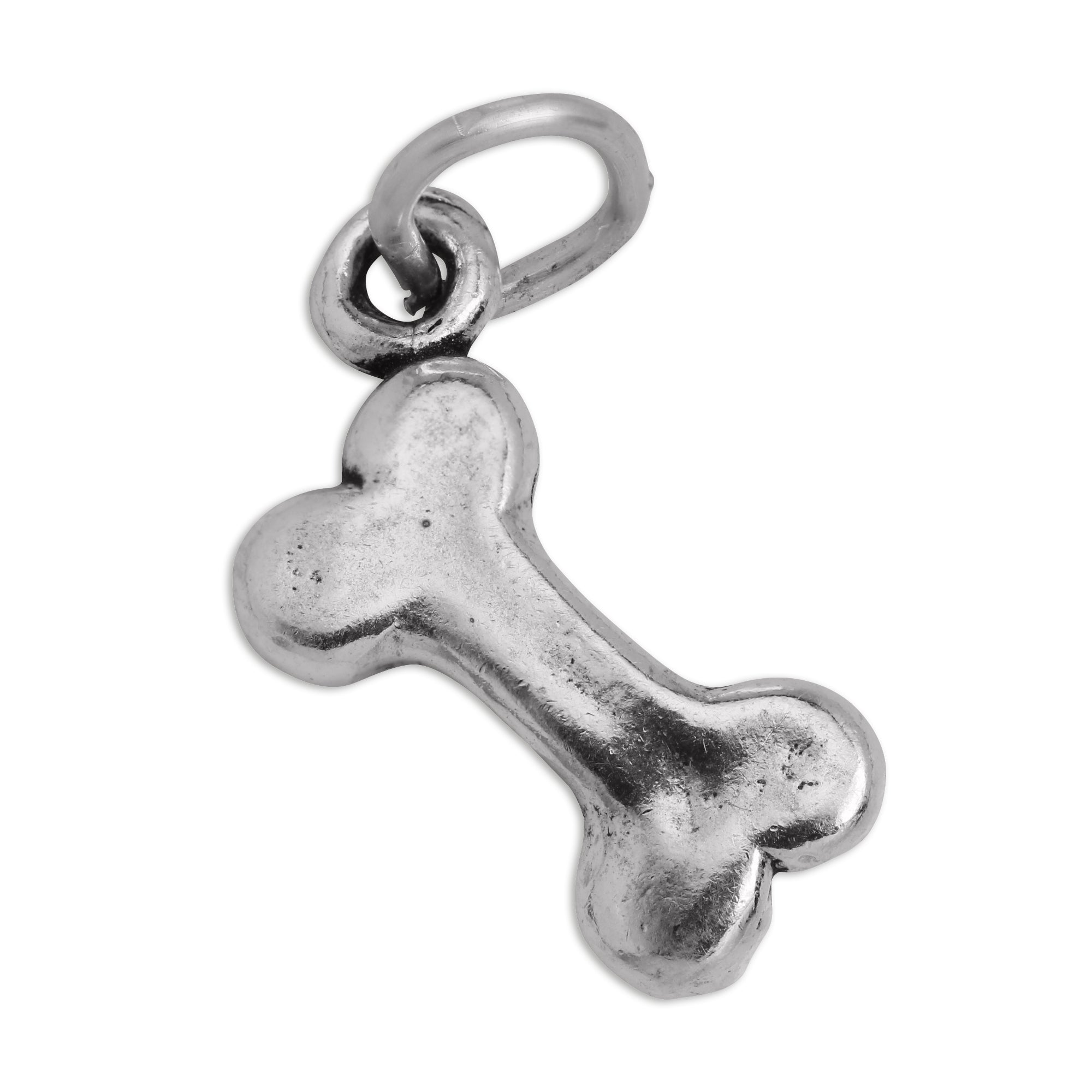 Sterling Silver Dog Bone Charm | TheCharmWorks