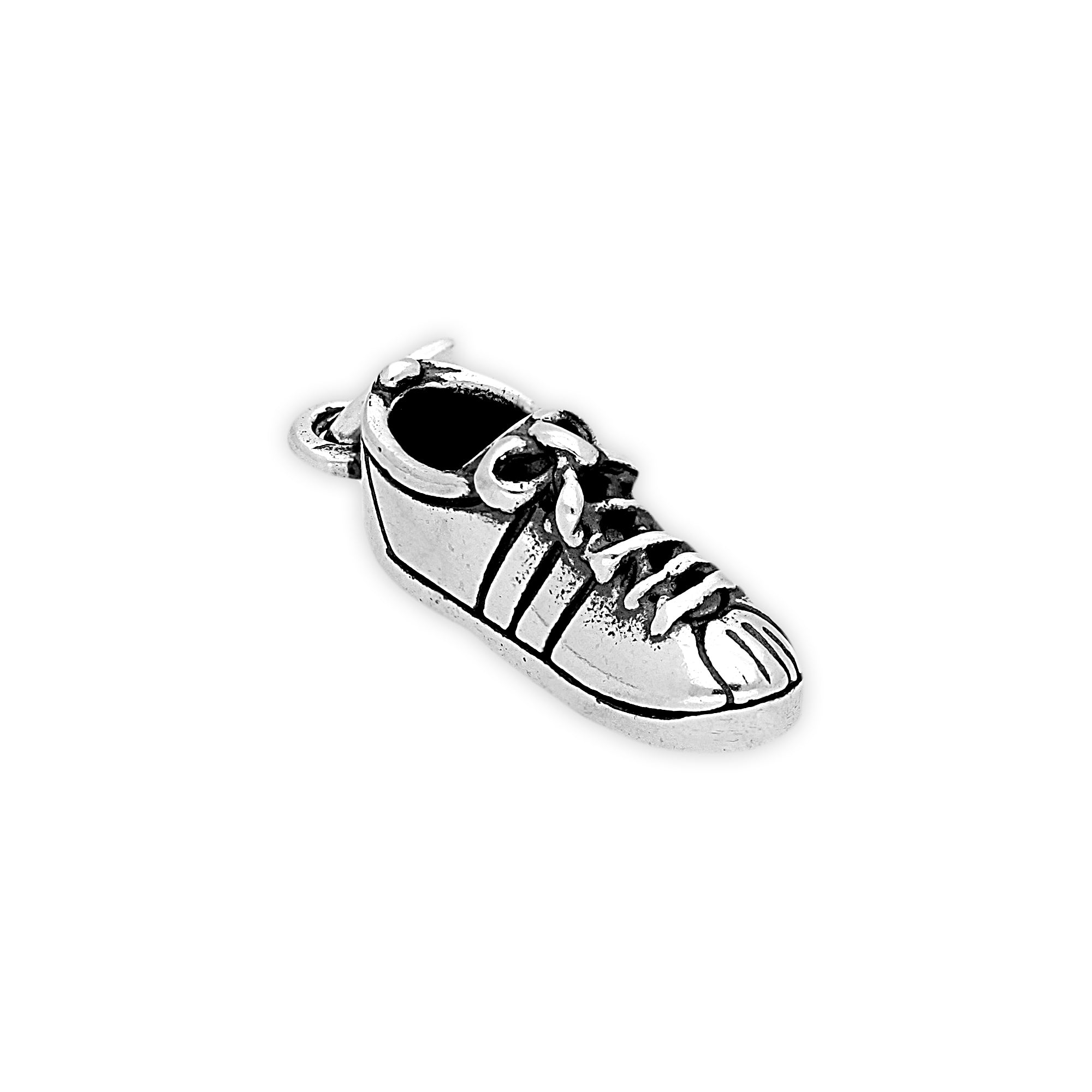 Sterling Silver Running Shoe Charm | TheCharmWorks