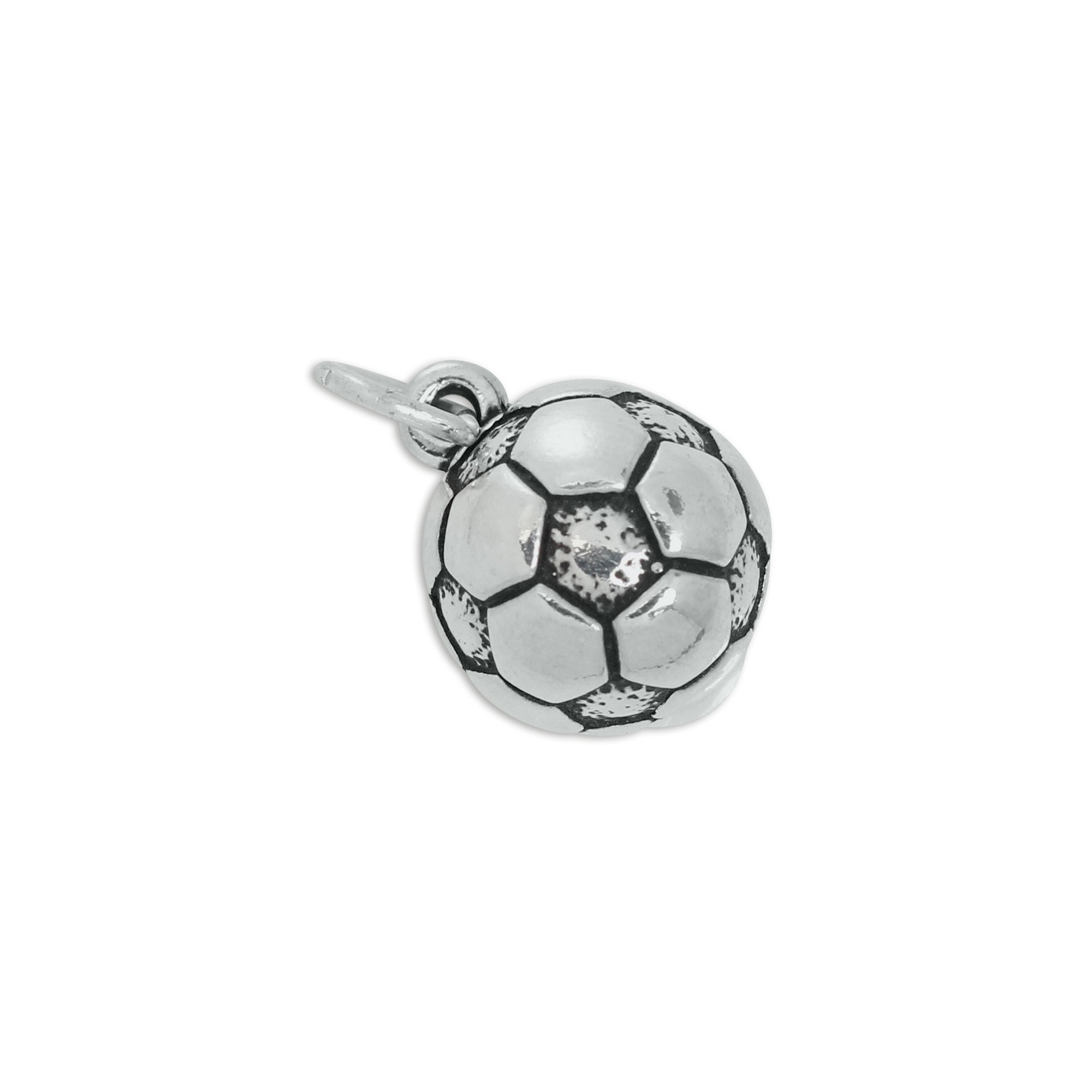 Sterling Silver Football Charm | TheCharmWorks
