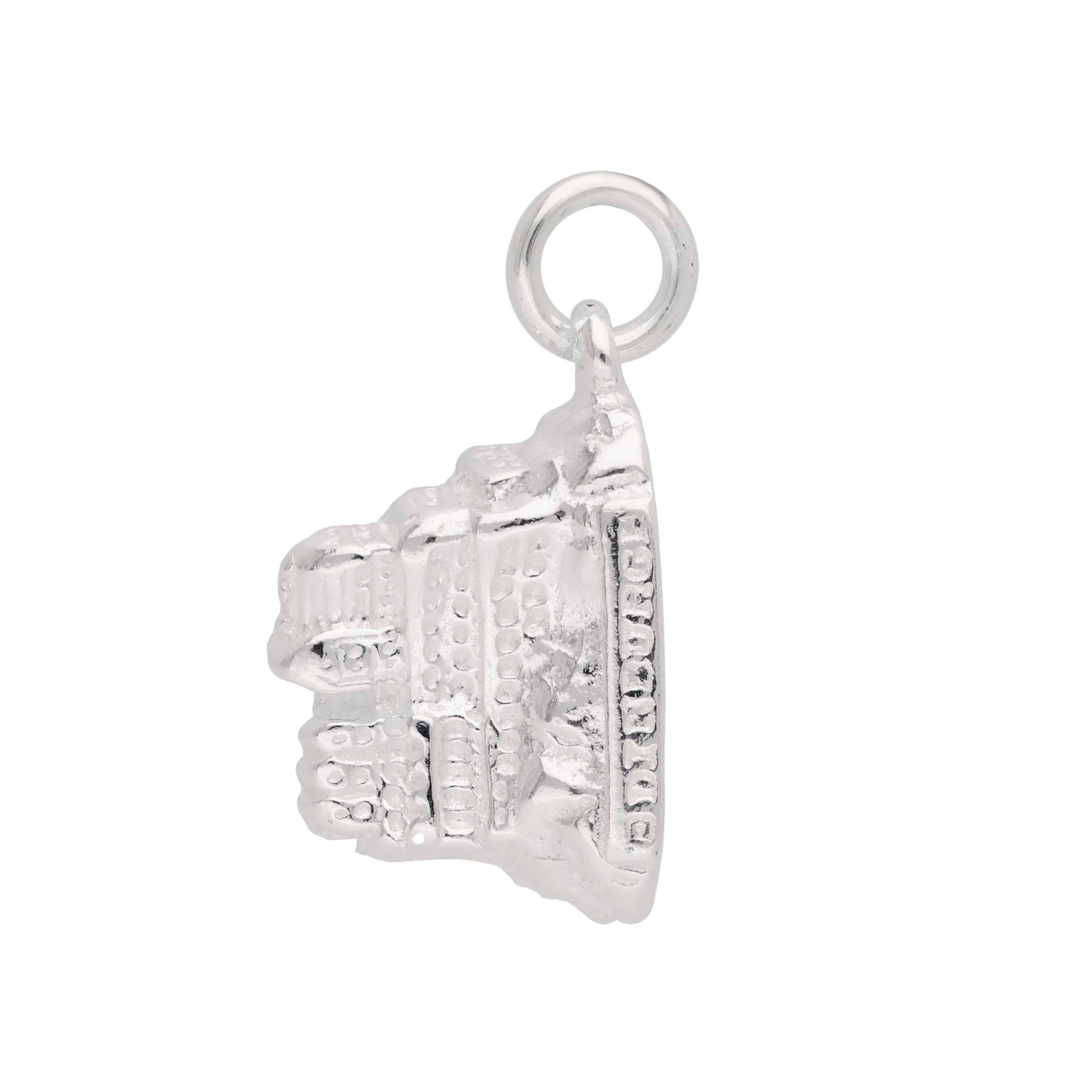 Sterling Silver Edinburgh Castle Charm | TheCharmWorks