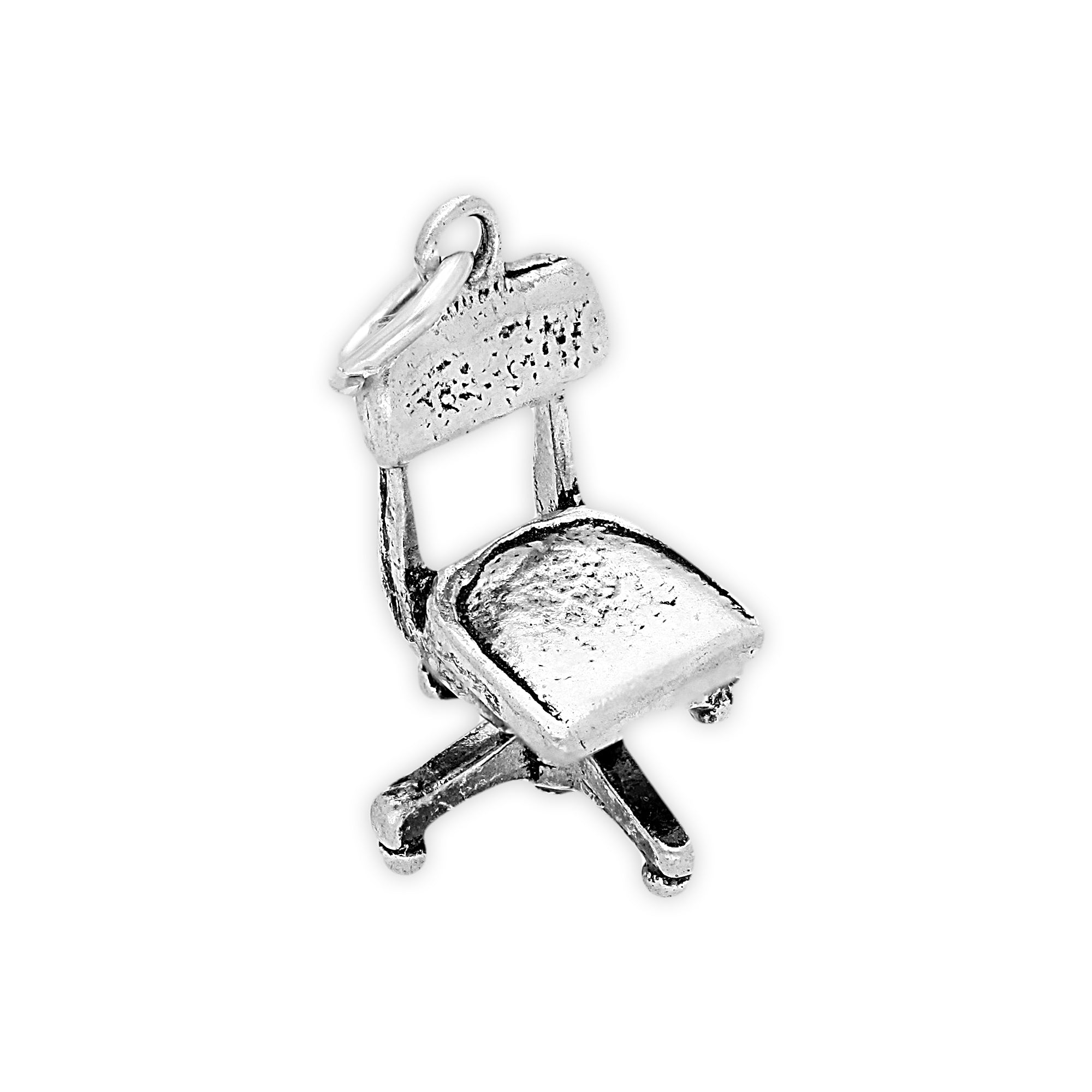 Sterling Silver Office Chair Charm | TheCharmWorks