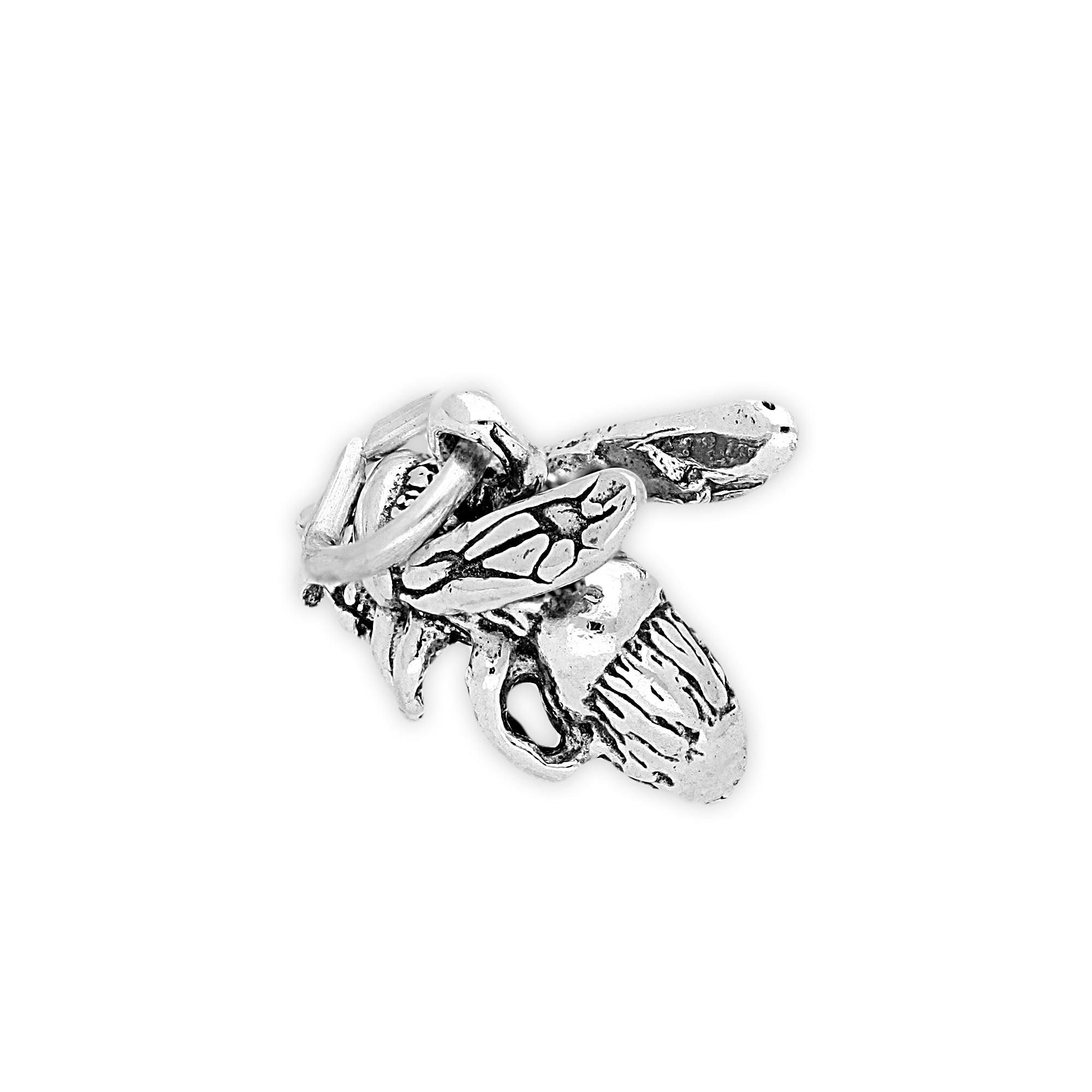 Sterling Silver Wasp Charm | TheCharmWorks