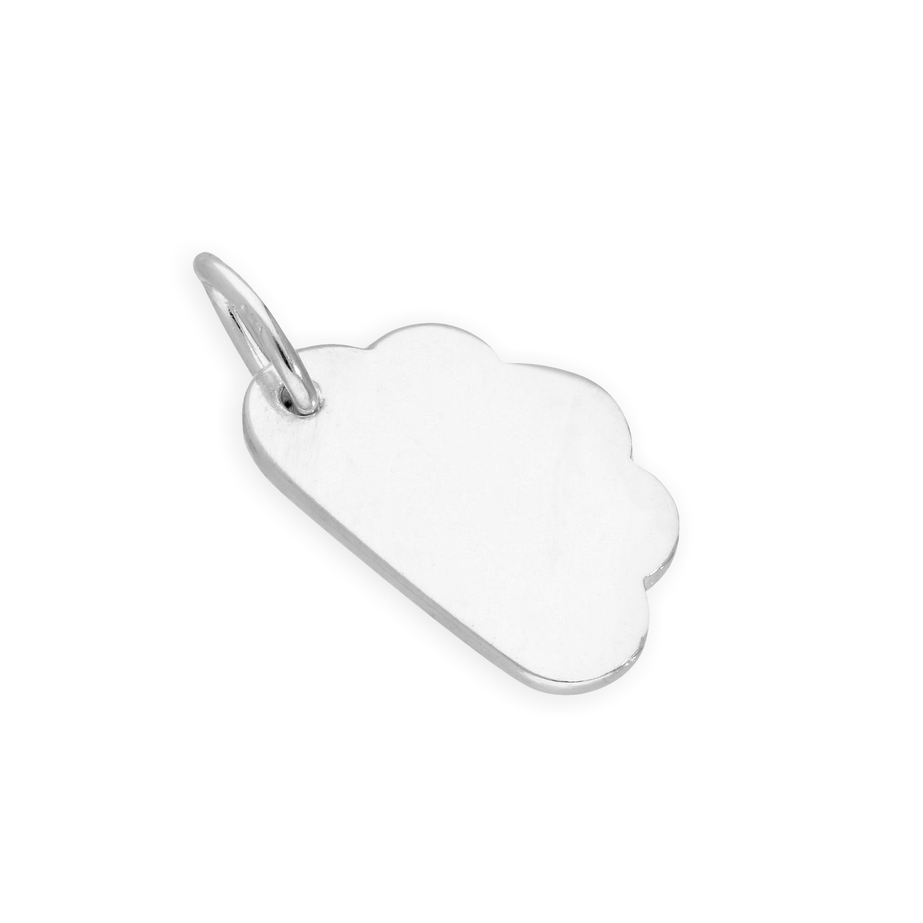 Sterling Silver Cloud Charm | TheCharmWorks